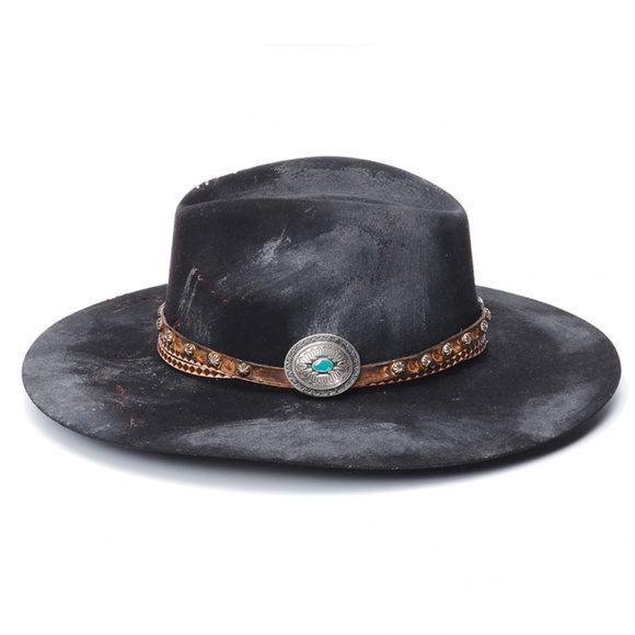Stampede | Accessories | Stampede Distressed Black Rancher Hat | Poshmark